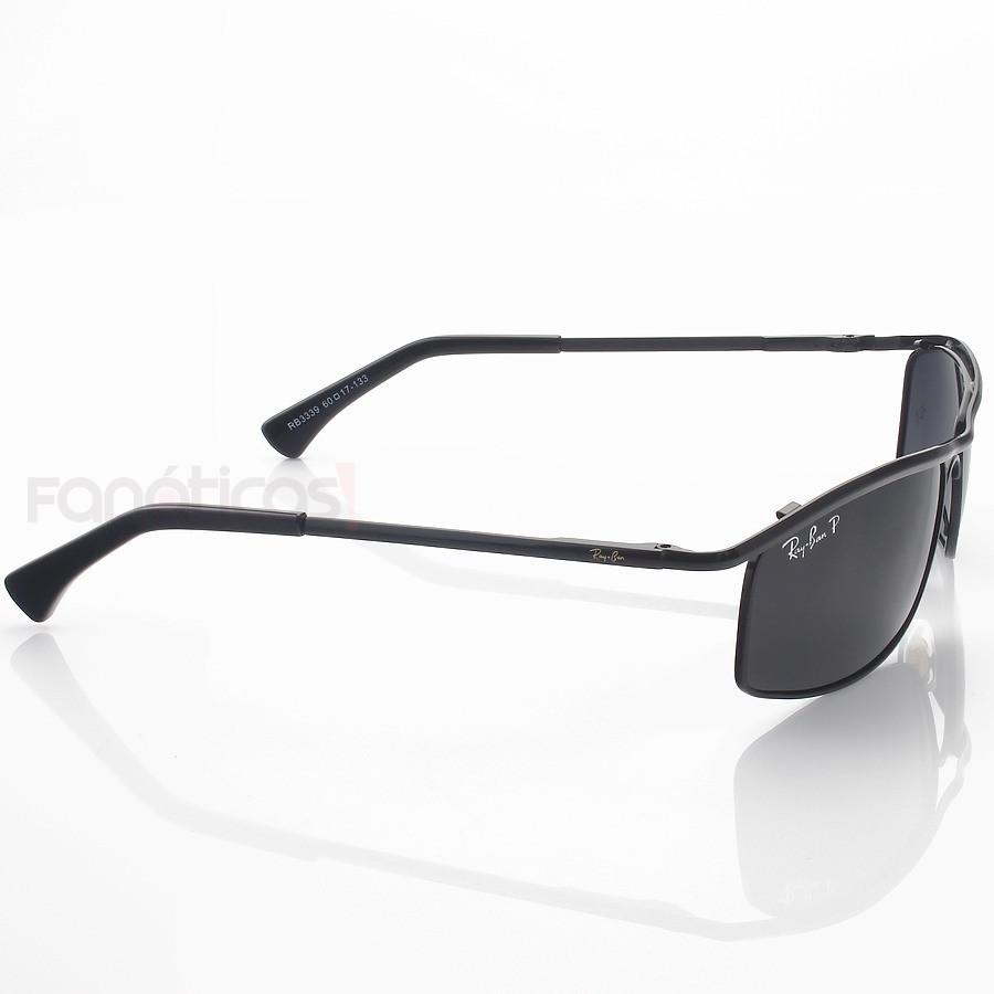 Óculos de Sol RB3339 Demolidor Preto e Lente Preta
