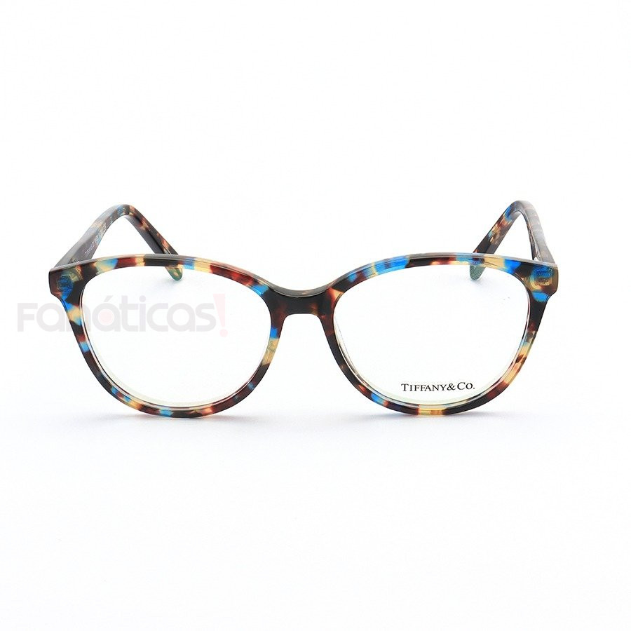 Armação de Óculos Oval TF2175 Azul Tartaruga