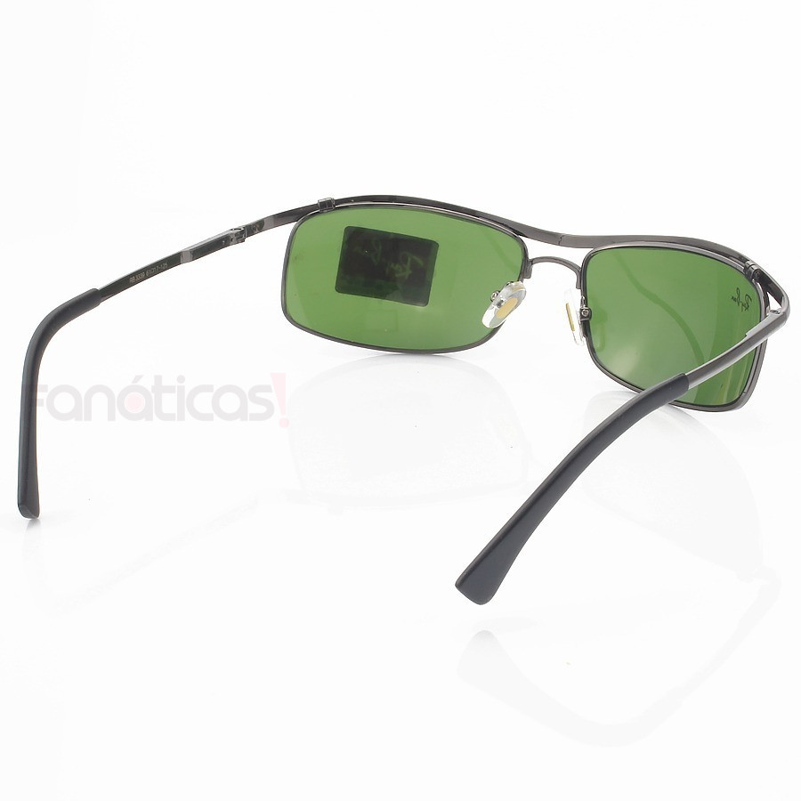 Óculos de Sol RB3339 Demolidor Grafite e Lente Verde