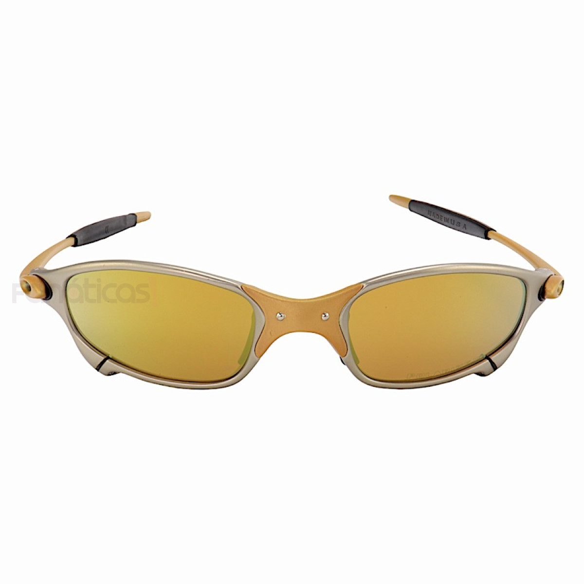 Óculos de Sol Lupa Metal Juju Dourado e Lente 24K