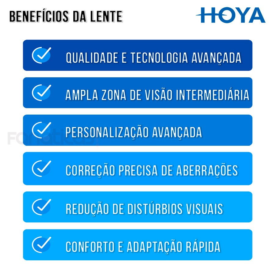 Lentes Progressivas Hoya Lifestyle 3i